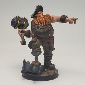 Andre, the Blacksmith Miniature, High Quality Tabletop RPG 3D Printed ...