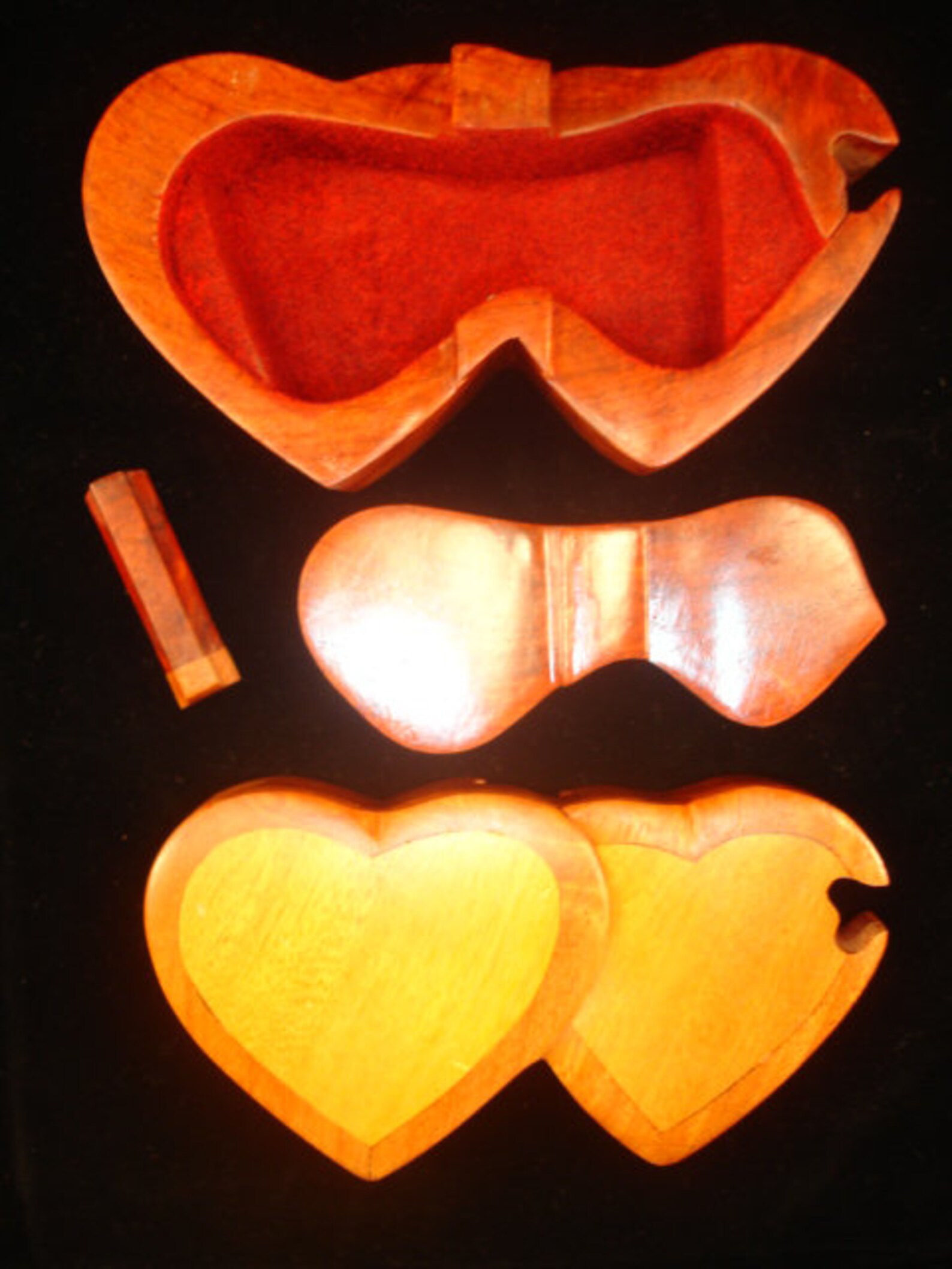 Beautifully Hand Crafted 3 Dimensional Intarsia Wood Art HEART - Etsy