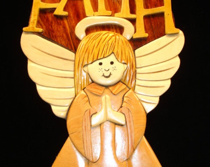 Intarsia Angel - Etsy