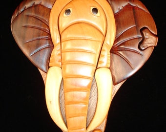 Beautifully hand crafted 3 dimensional Intarsia Wood Art GOAT | Etsy