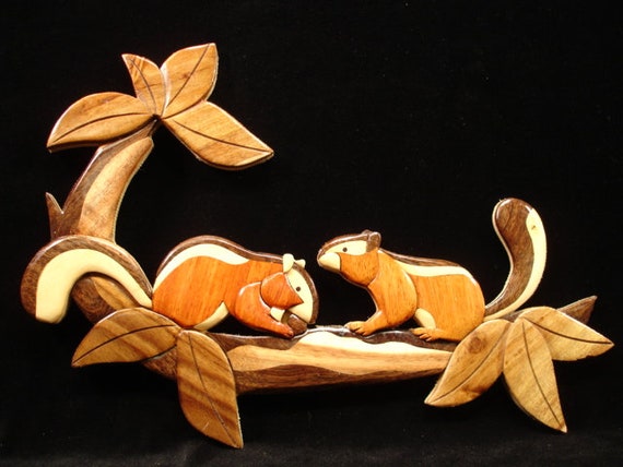 Intarsia Wood Art
