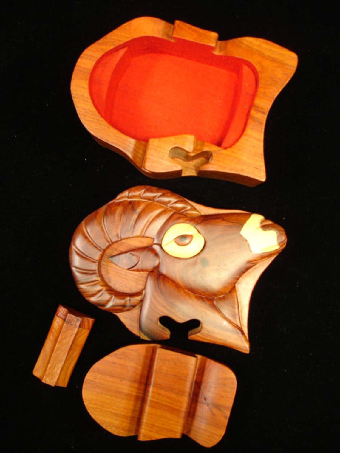 Beautifully hand crafted 3 dimensional Intarsia Wood Art GOAT | Etsy