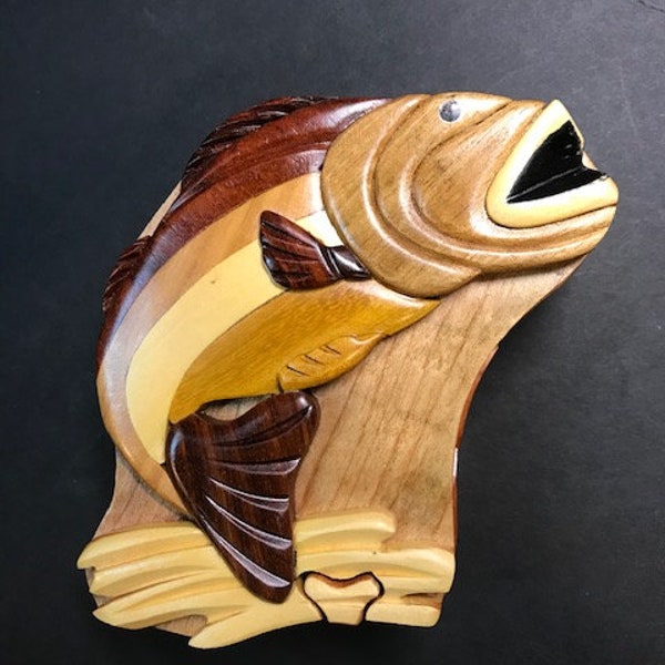 Wood Fish Puzzle - Etsy