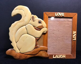 Beautifully Hand Crafted 3 Dimensional Intarsia Wood Art OWL & | Etsy