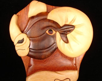 Beautifully Hand Crafted 3 Dimensional Intarsia Wood Art - Etsy