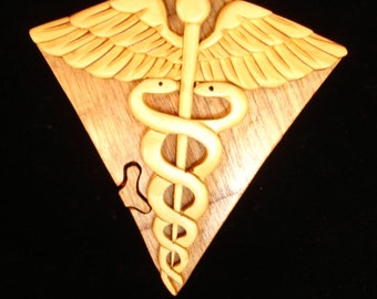 Beautifully Hand Crafted 3 Dimensional Intarsia Wood Art CHINESE ...