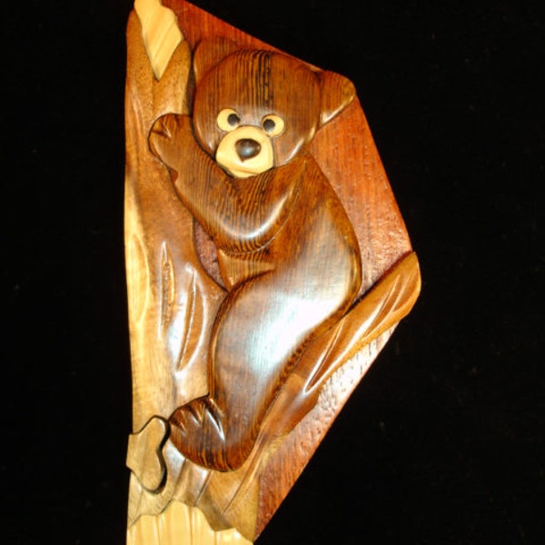 Intarsia Bear - Etsy