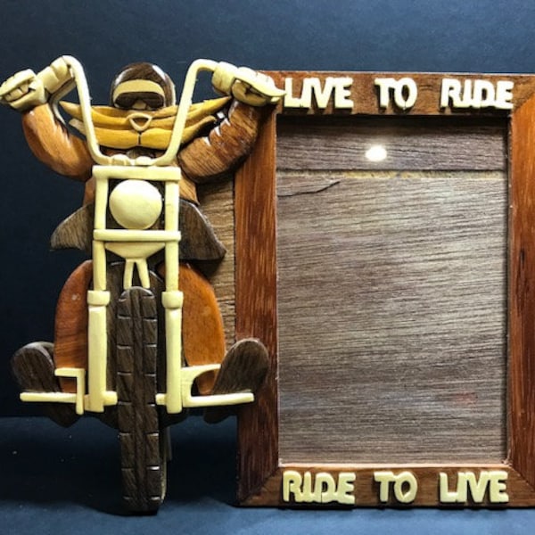 Motorcycle Picture Frames - Etsy