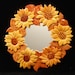 Beautifully Hand Crafted 3 Dimensional Intarsia Wood Art SUNFLOWER ...