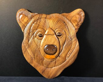 Beautifully Hand Crafted 3 Dimensional Intarsia Wood Art BOXER - Etsy
