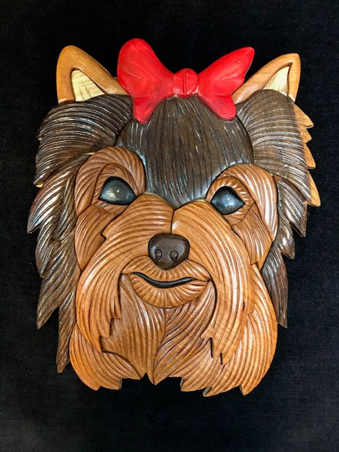 Beautifully Hand Crafted 3 Dimensional Intarsia Wood Art YORKSHIRE ...