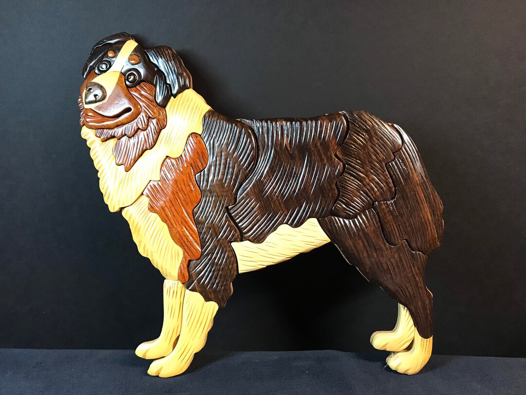 Beautifully Hand Crafted 3 Dimensional Intarsia Wood Art AUSTRALIAN ...