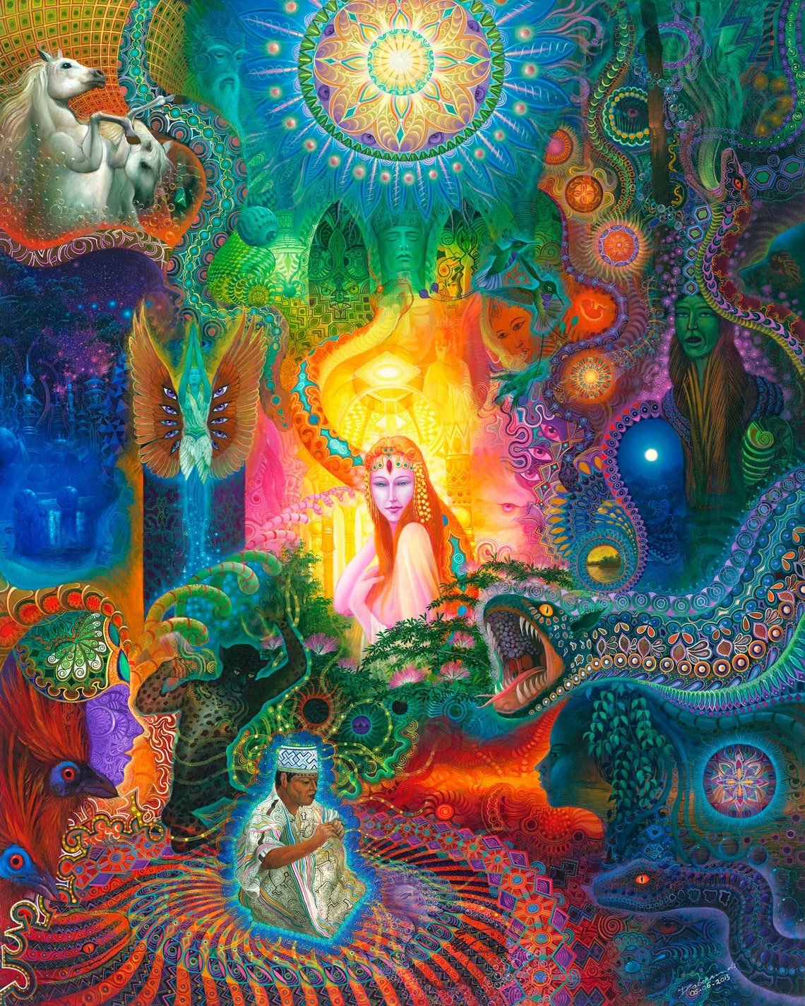 Visionary Art Canvas Print Artwork Art Print - Etsy