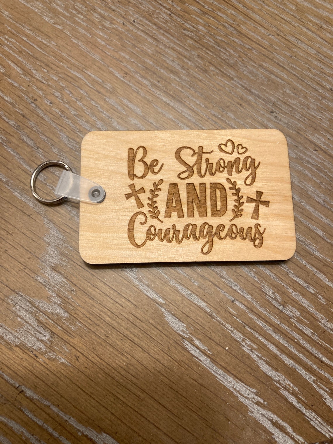 Bible Verses Laser-engraved Wood Christian Keychain - Etsy