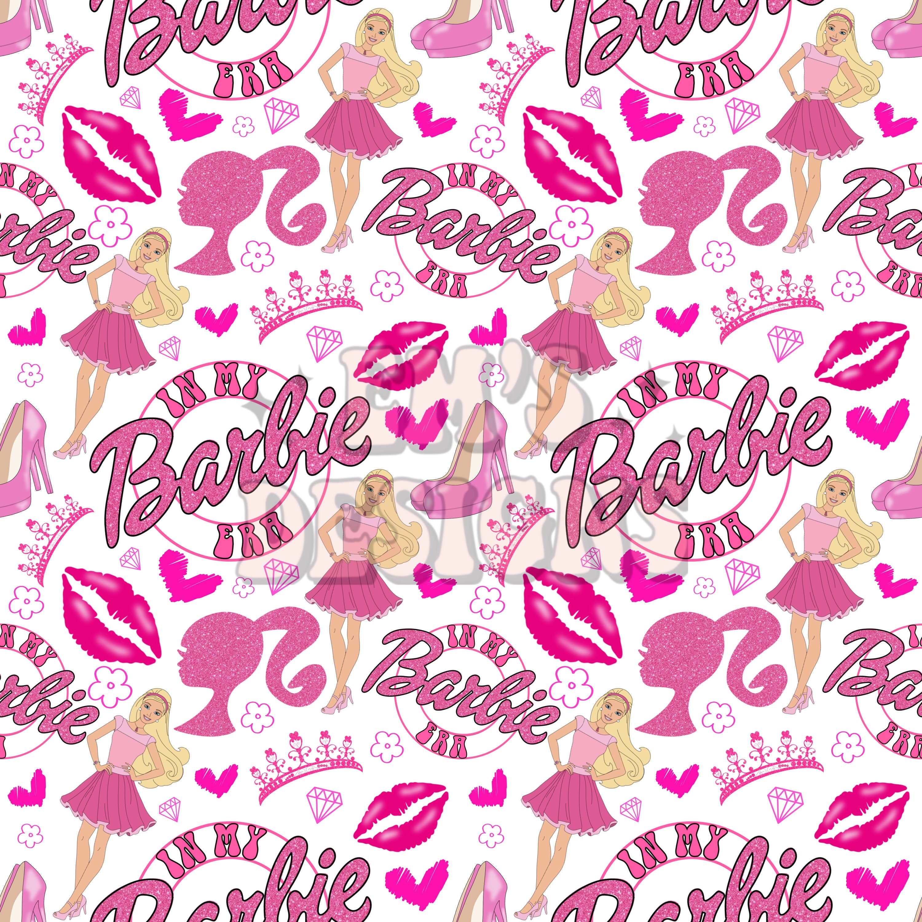 In My Barbie Era Seamless File - Etsy