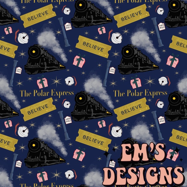 Polar Express Design - Etsy