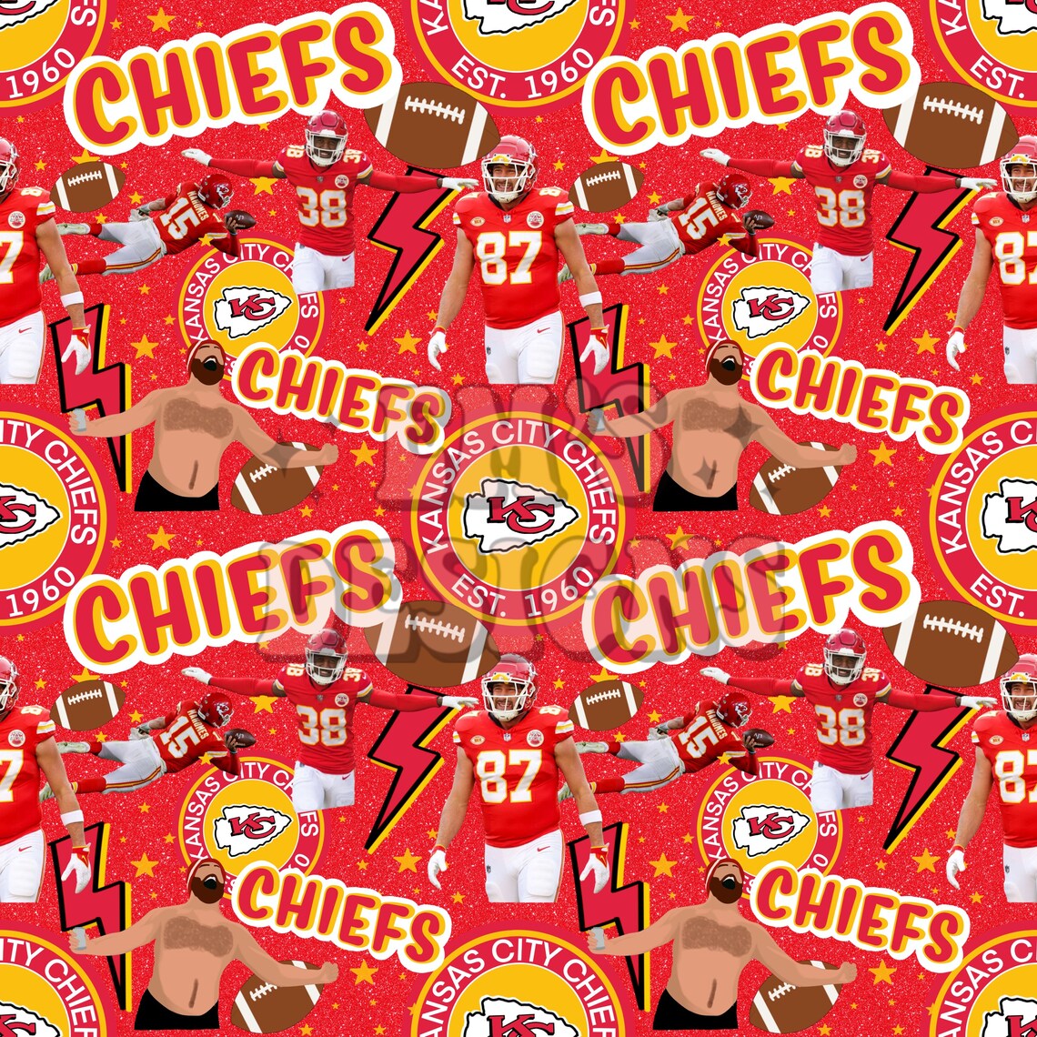 Chiefs Seamless File - Etsy