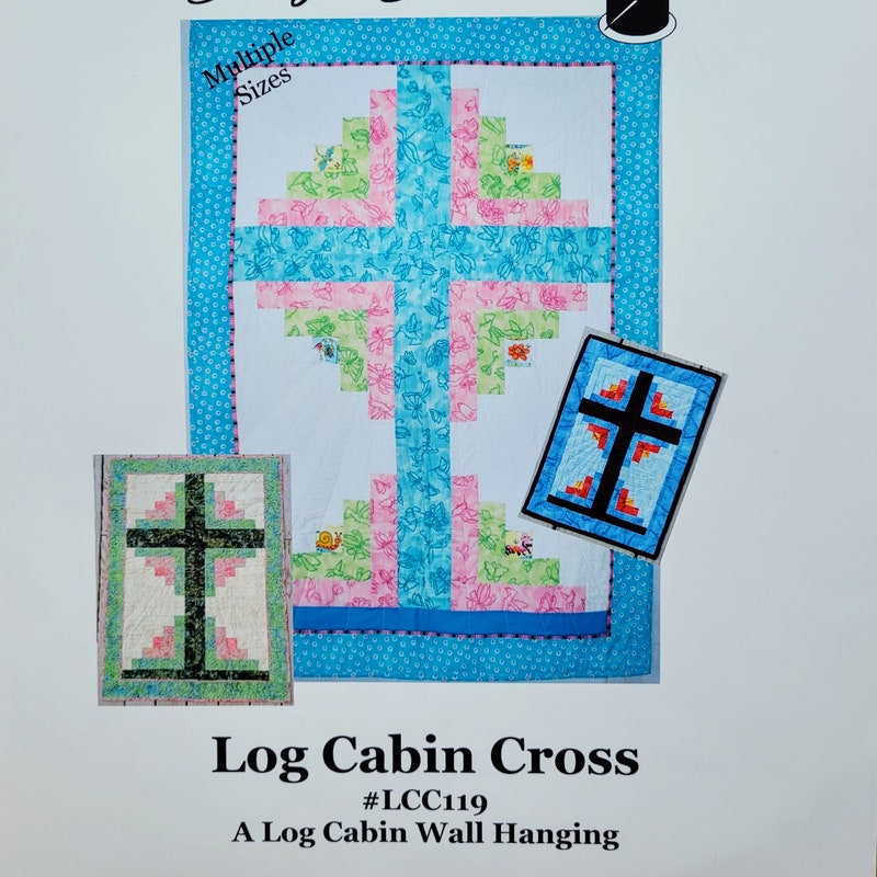 Log Cabin Cross Pattern - Etsy