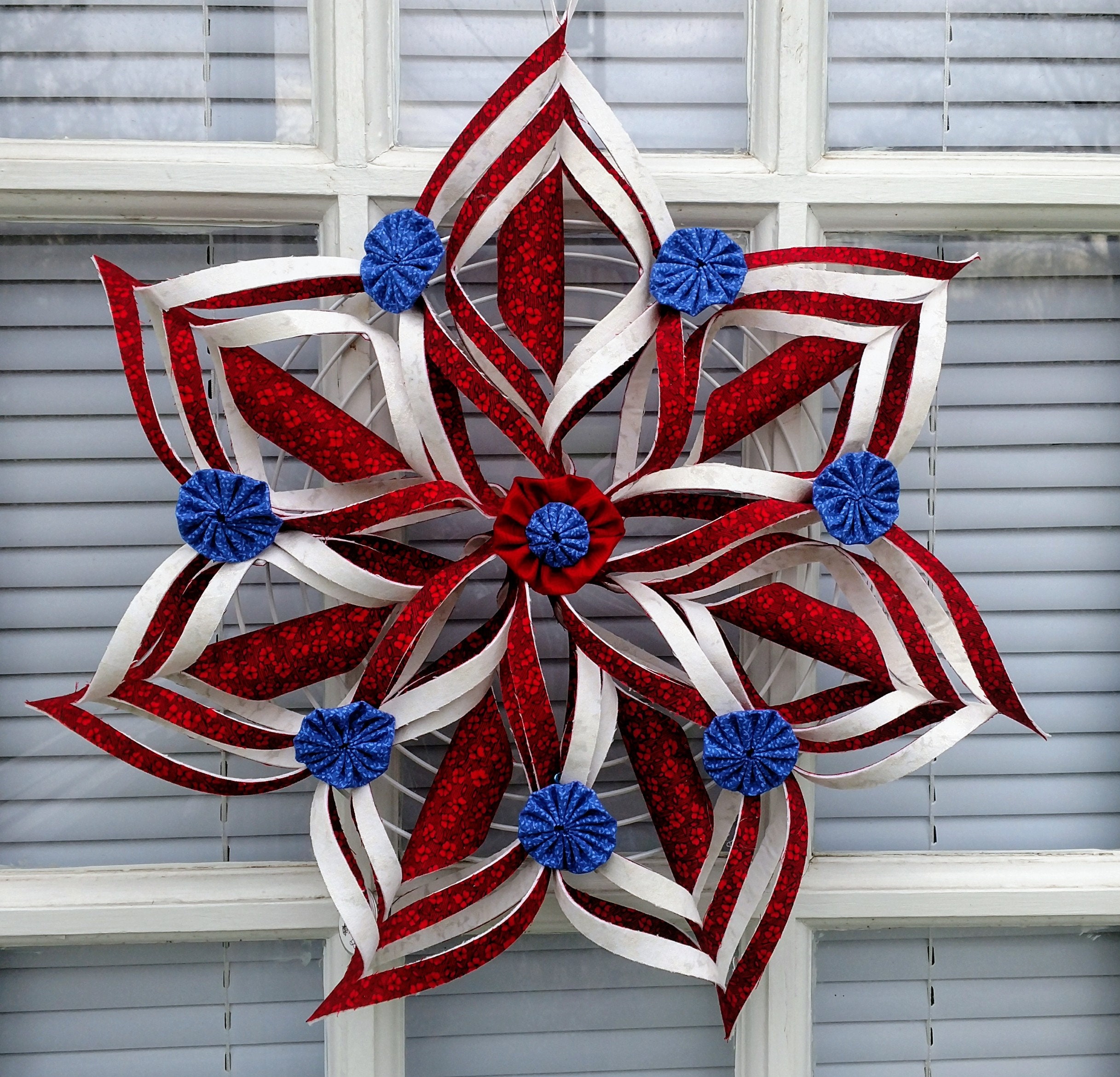 PDF Twisted Star Ornament Quick & Easy Wreath PDF128 | Etsy