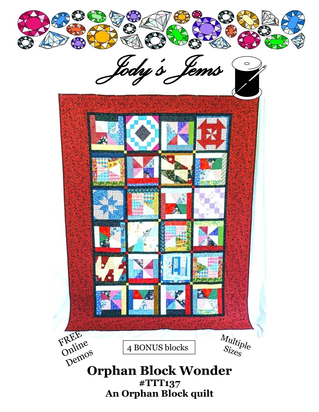 NEW!!! PDF Orphan Block Wonder, 9 Sizes Using 9-36 Blocks, Orphan ...
