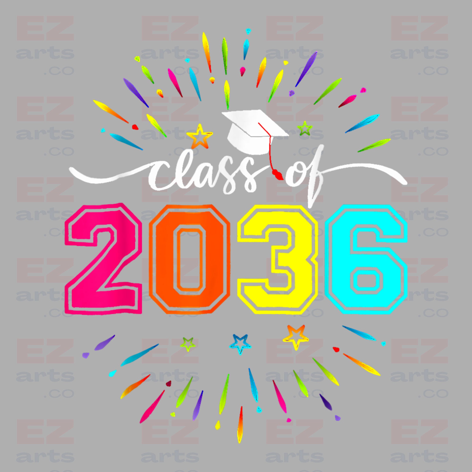 Class of 2036 png Growing Up png School png Graduation png - Etsy México