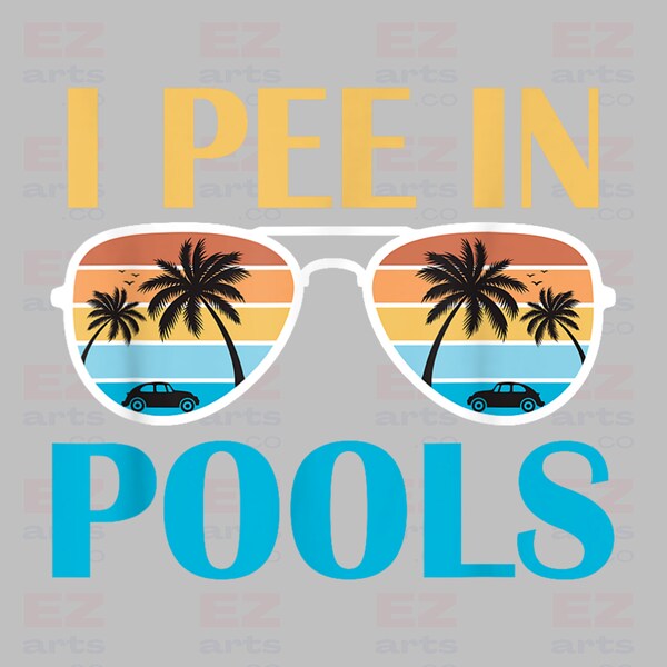 Pee in Pools Svg - Etsy Canada