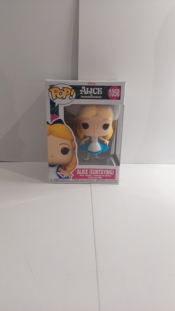 Disney Alice in Wonderland Alice curtsying Funko Pop 1058 - Etsy