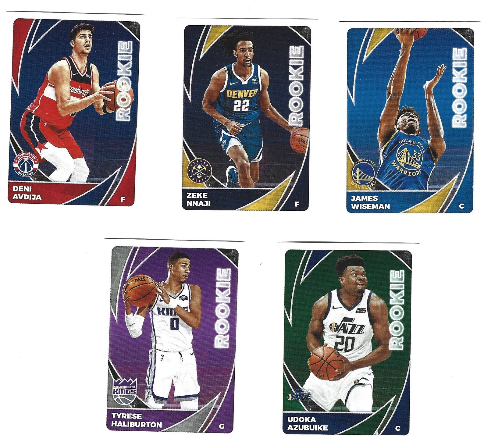 2020-21 Panini NBA Sticker Collection Rookies Pick Your Own - Etsy
