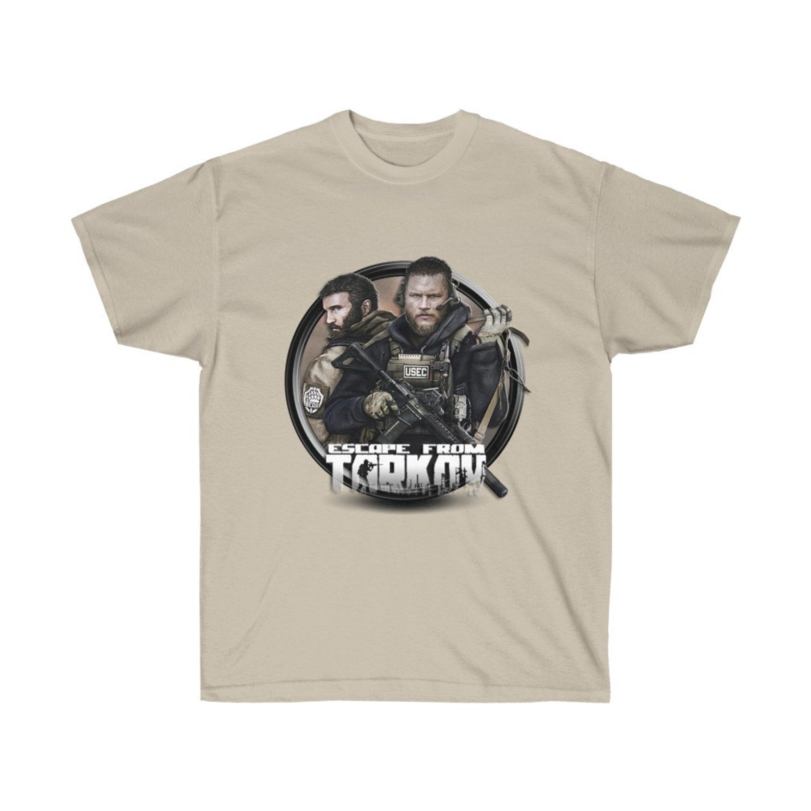 Escape From Tarkov T-shirt FPS Shooter Emblem Vêtements | Etsy