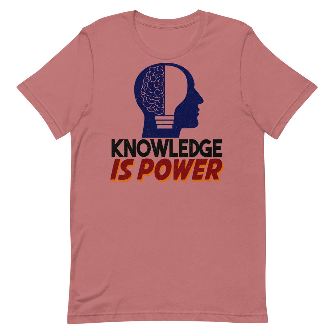 Knowledge is Power T-shirt.teacher Shirteducation Shirtlight - Etsy