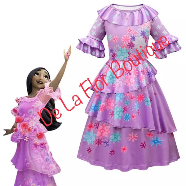 Isabella Encanto Dress for Girls - Etsy