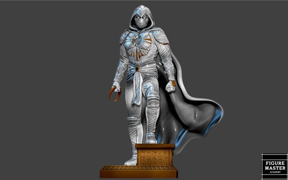 MOON KNIGHT Hero 3d Print Stl File | Etsy Canada
