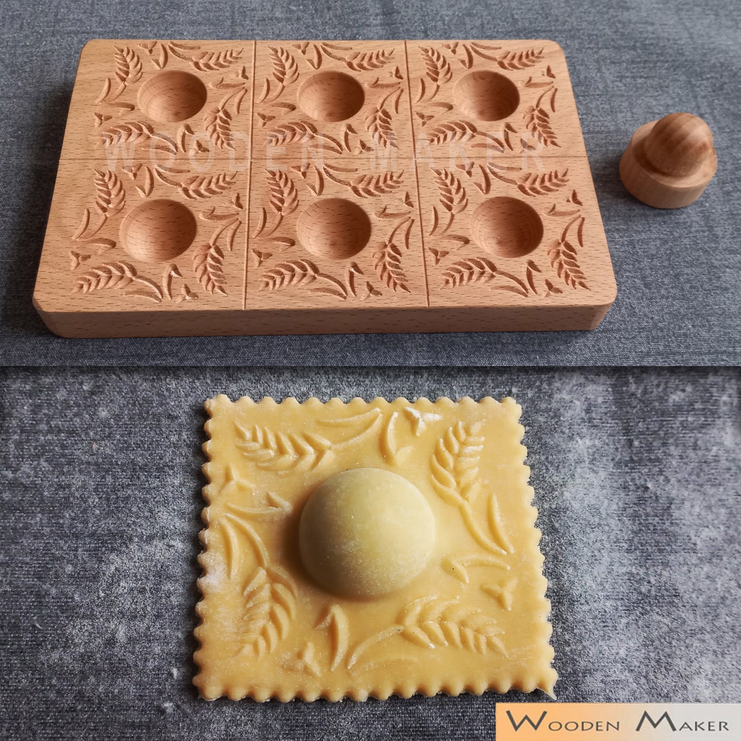 Stampo per Ravioli "grano" 6 Cavità. Falla Veloce E Semplice. Con ...