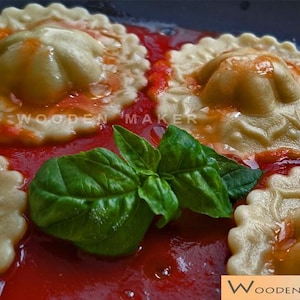BOCCIOLO - Ravioli Mold 6 CAVITIES. Raviolo Size 6,5x6,5 Cm or 6 Cm ...