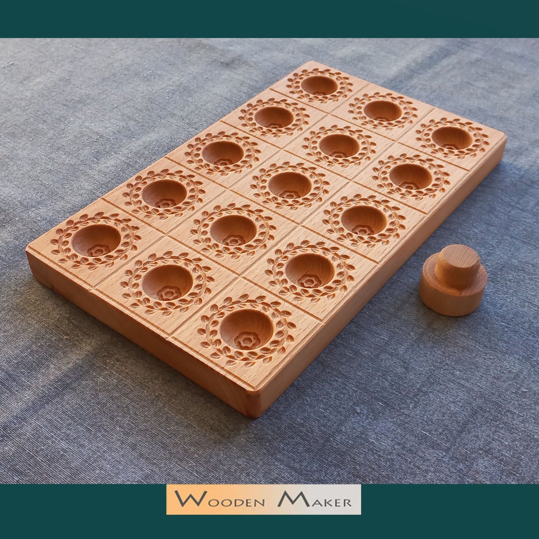 Stampo MAXI per Ravioli flower . 15 Cavità Con Pestello Triplo. 17x28 ...