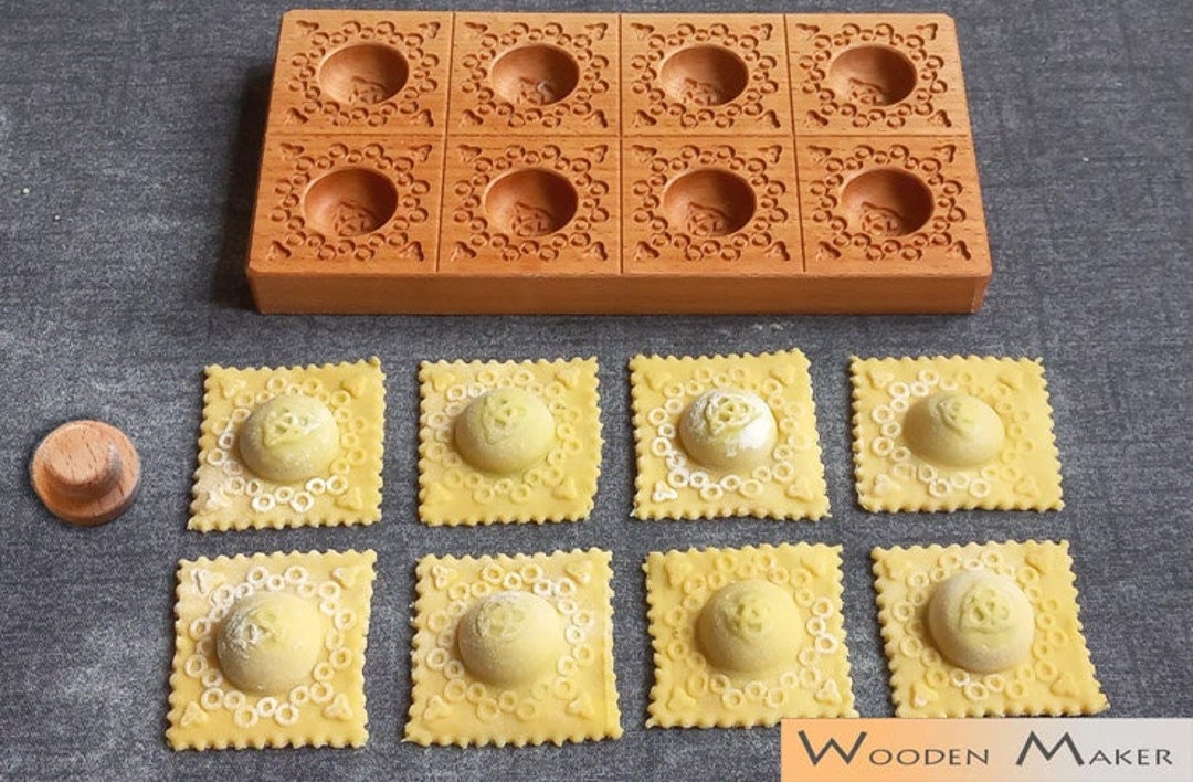 Ravioli Mold triquetra. 8 Cavities. Do It Fast and - Etsy