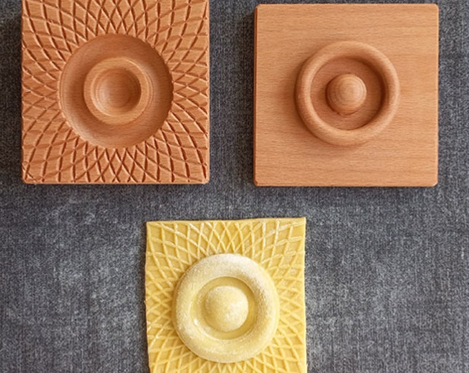 GOURMET DECò 9x9cm - Make It Simple and Fast!! Mold and Counter Mold to ...