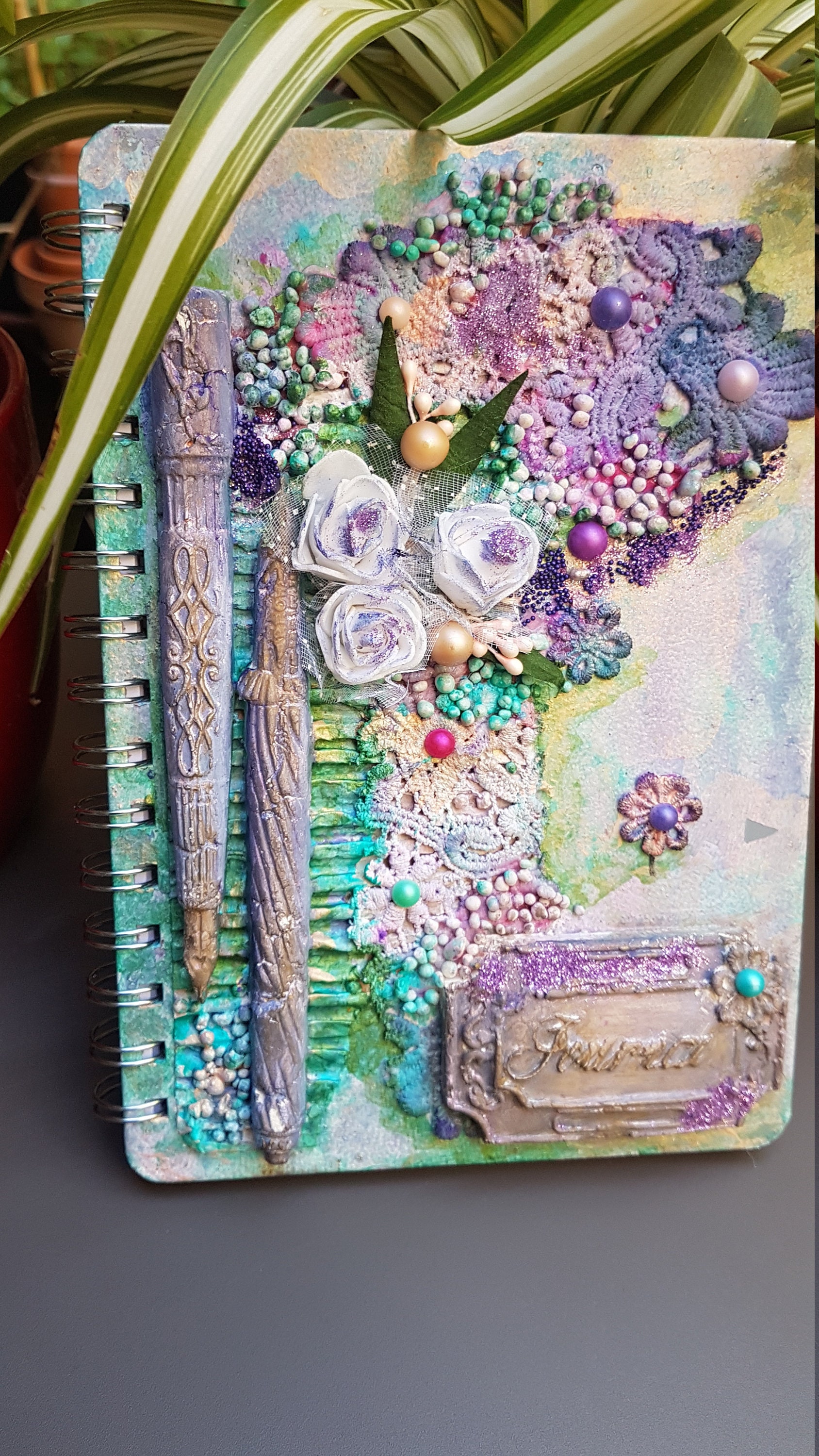 Spring A5 notebook | Etsy