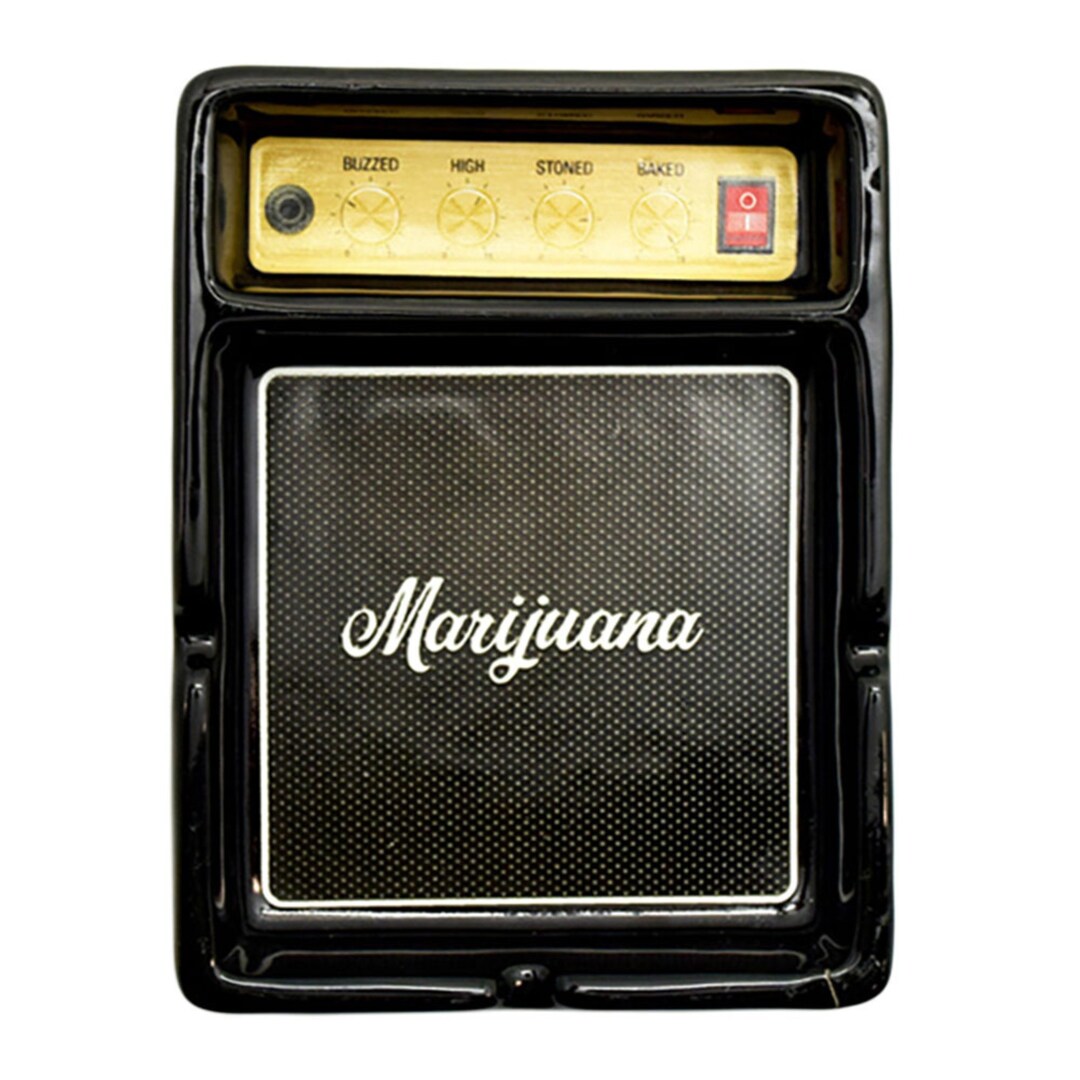 Retro Guitar Amp Ceramic Ashtray - Etsy