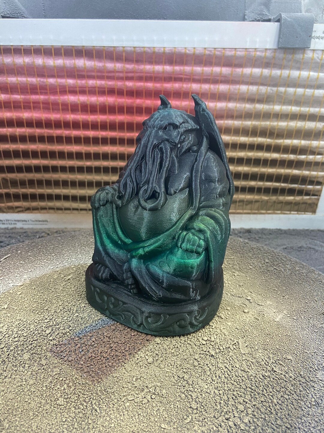 Cthulhu Buddha Statue - Etsy