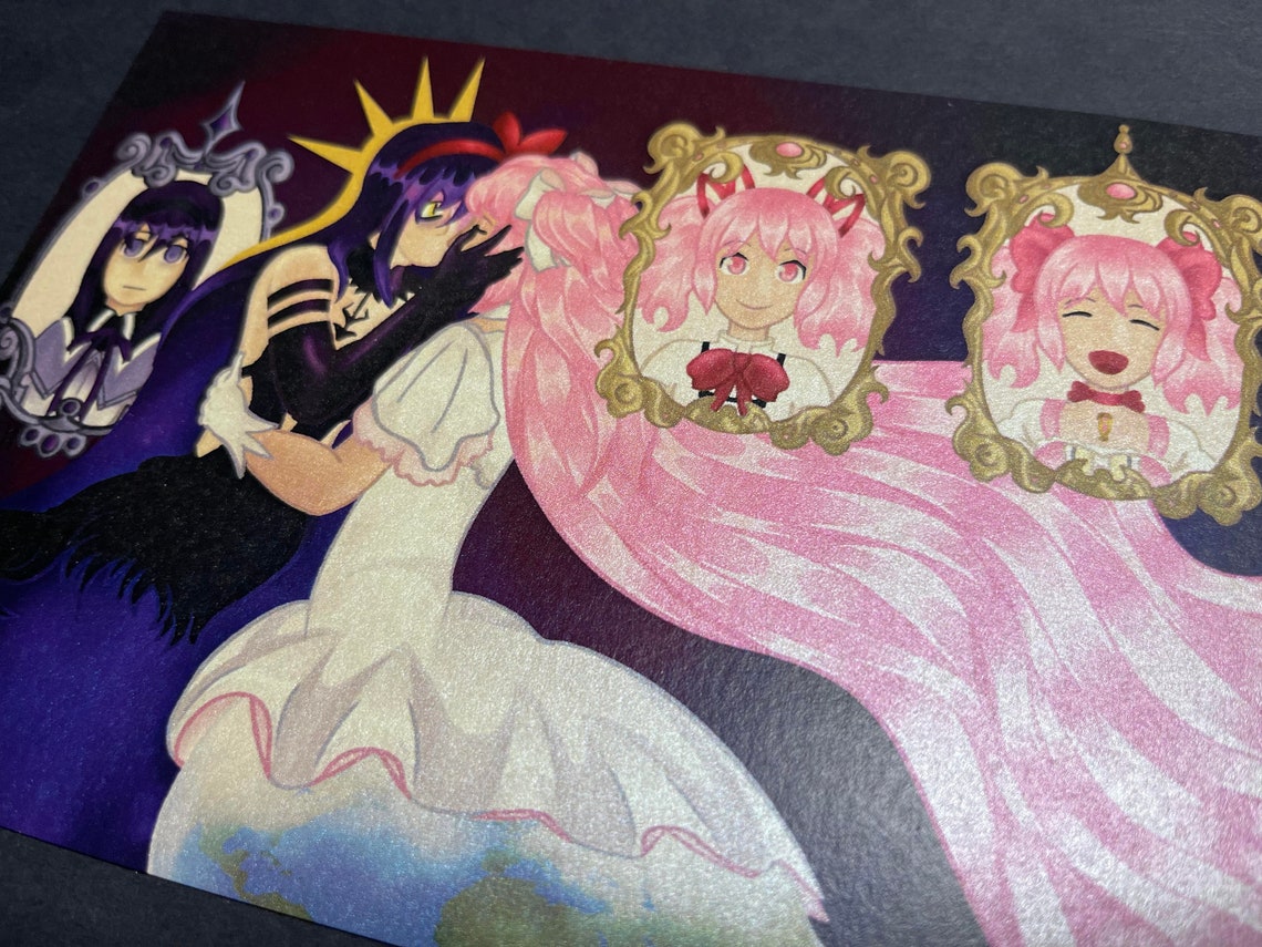 Madoka Magica Madohomu Print - Etsy
