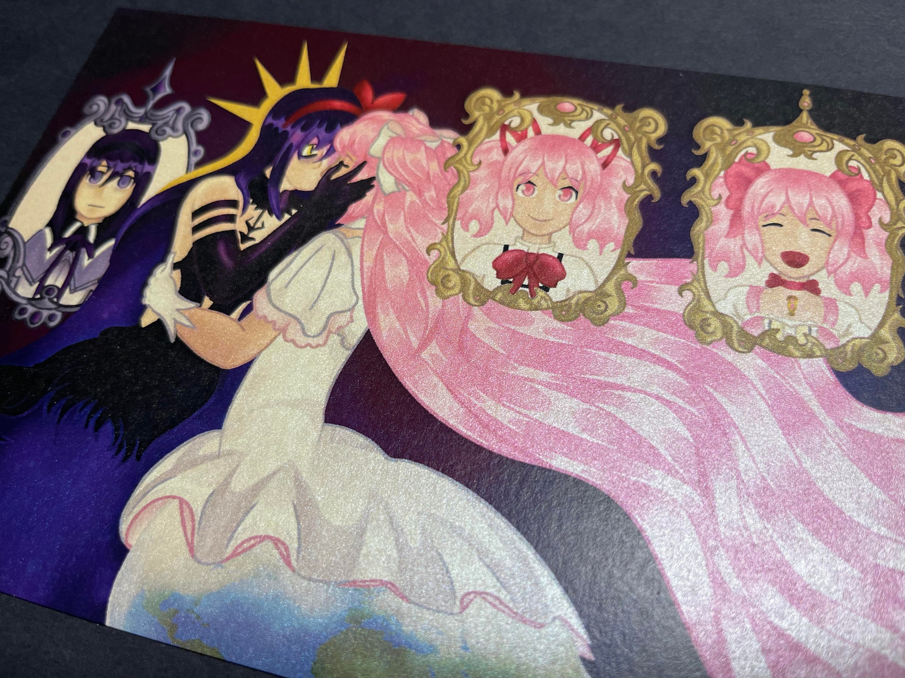 Madoka Magica Madohomu Print - Etsy