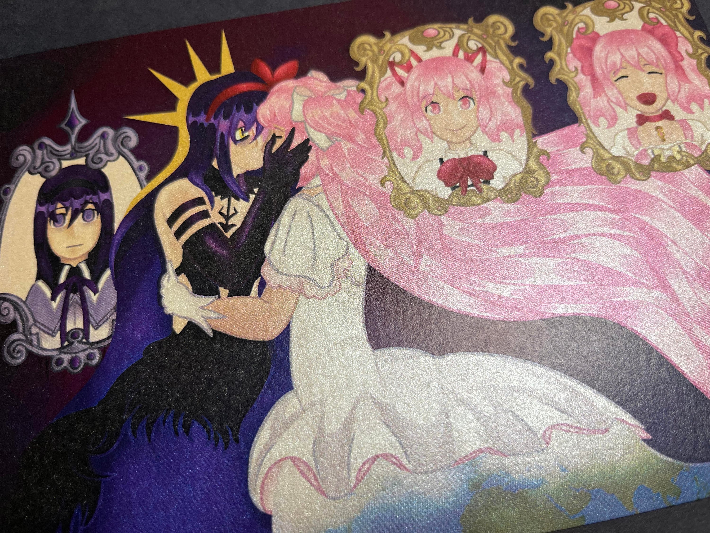 Madoka Magica Madohomu Print - Etsy