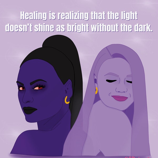 Spiritual Baddie Art - Etsy