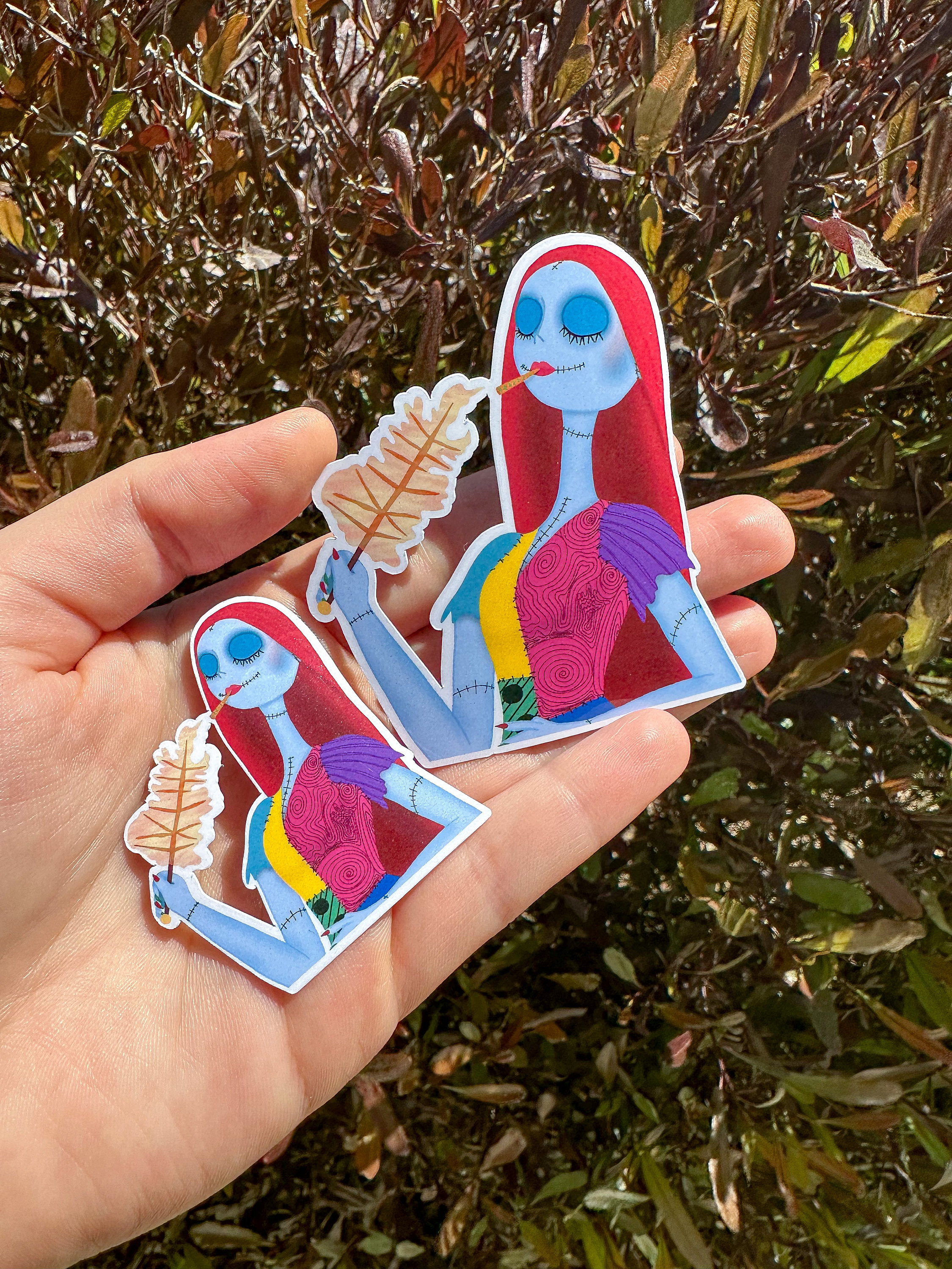 Stoned Sally Sticker - Nightmare Before Christmas Inspired Sticker ...