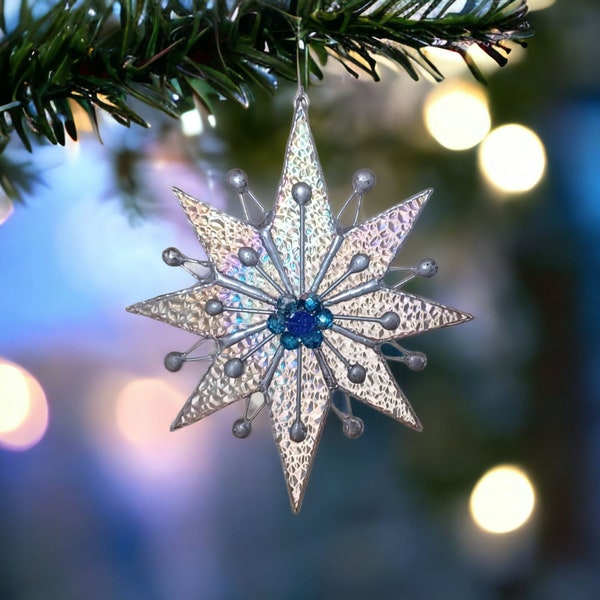 North Star Ornament - Etsy