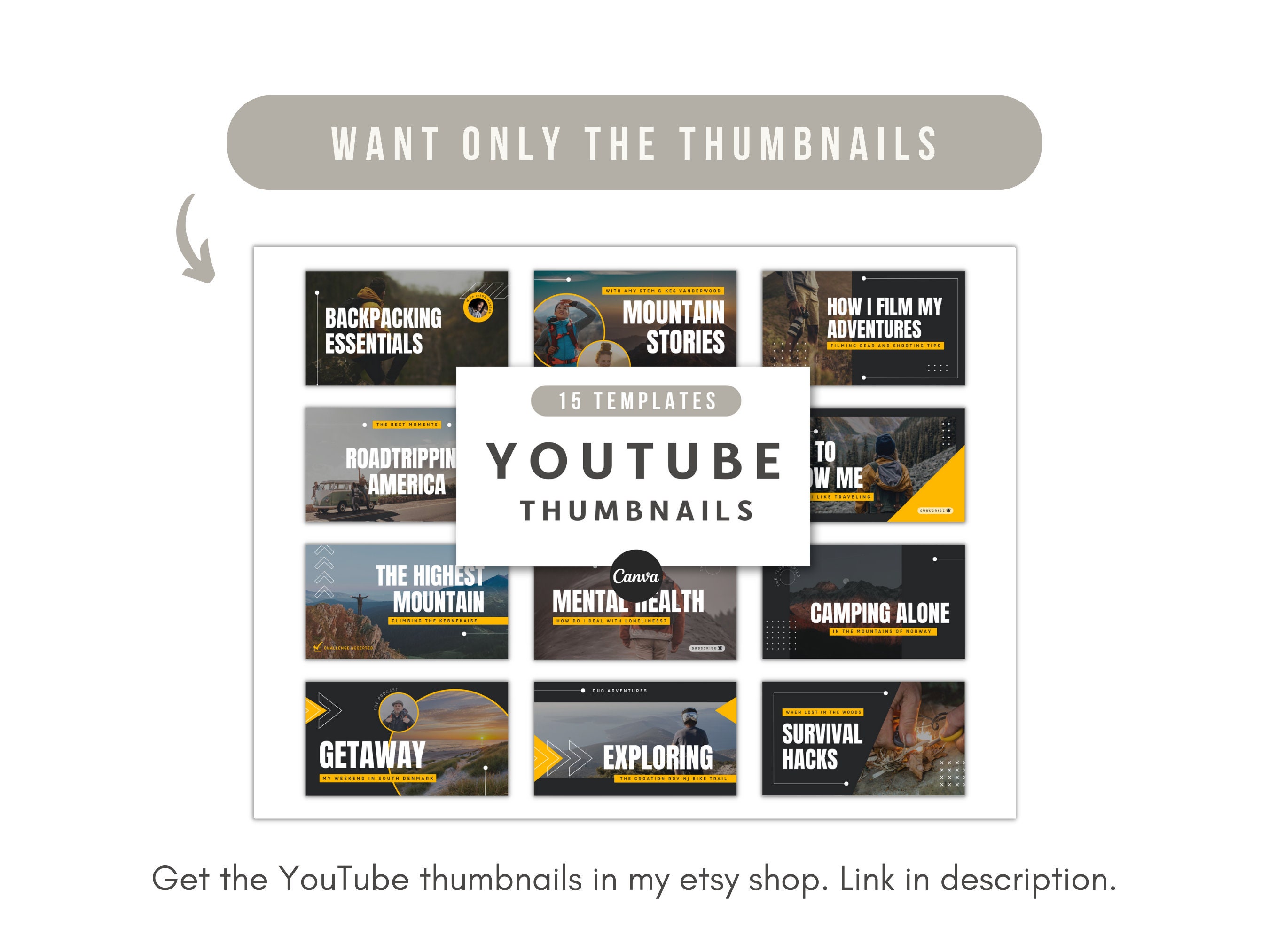 Youtube Banner Template, Youtube Banner for Men, Youtube Branding ...
