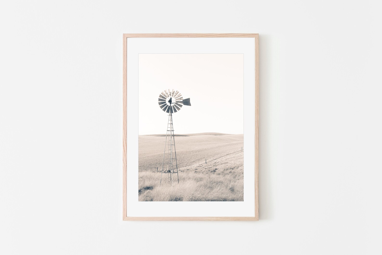 Modern Farmhouse Rustic Wall Art Windmill Print Australia Country Print ...