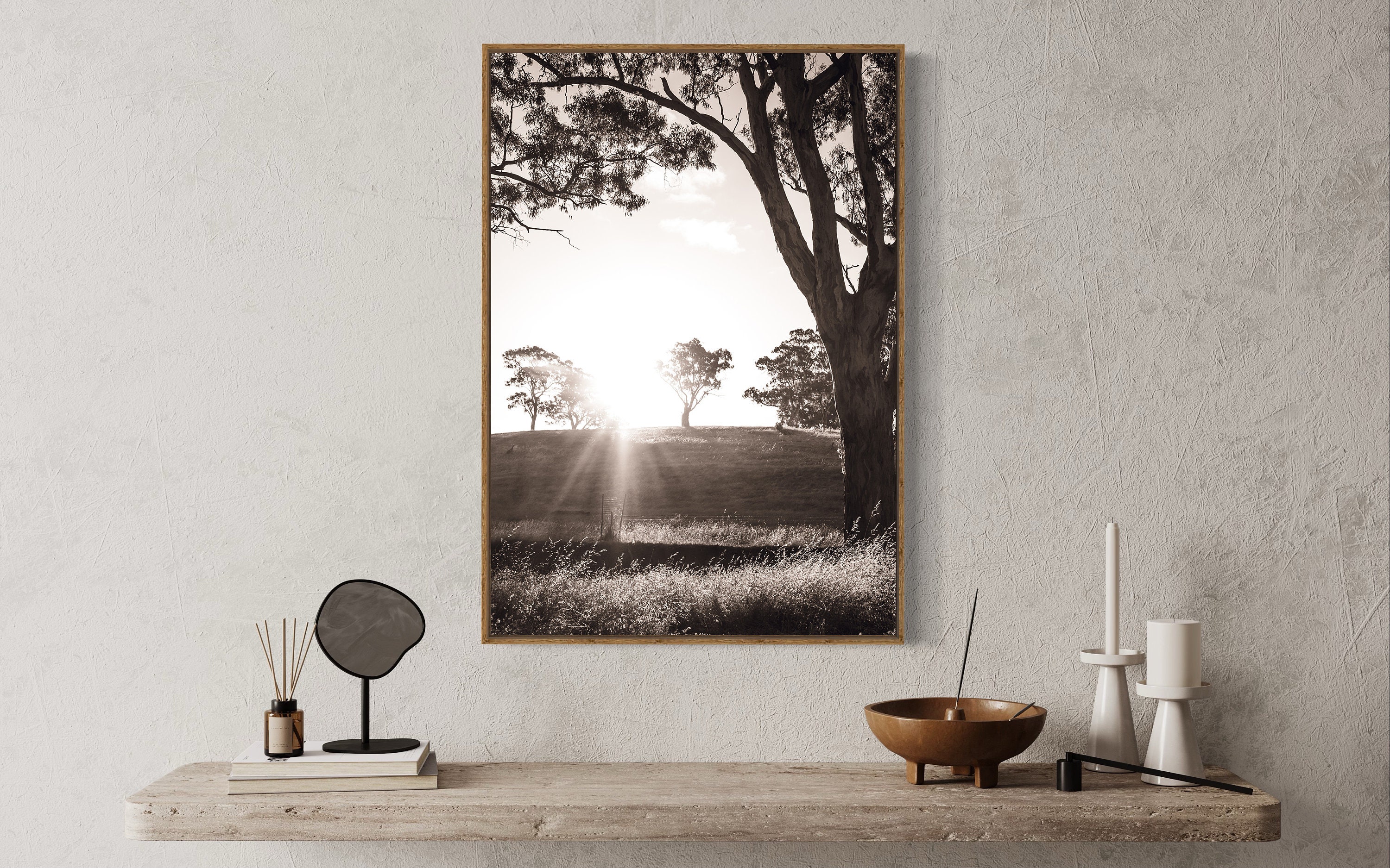 Farmhouse Country Nature Wall Art Print Photography Print Australian ...