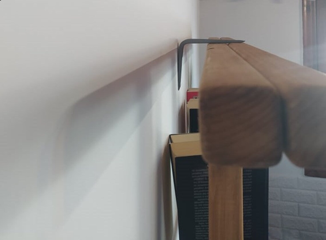 Handmade Wooden Ladder Self/wooden Shelf/ Wall-mounted | Etsy